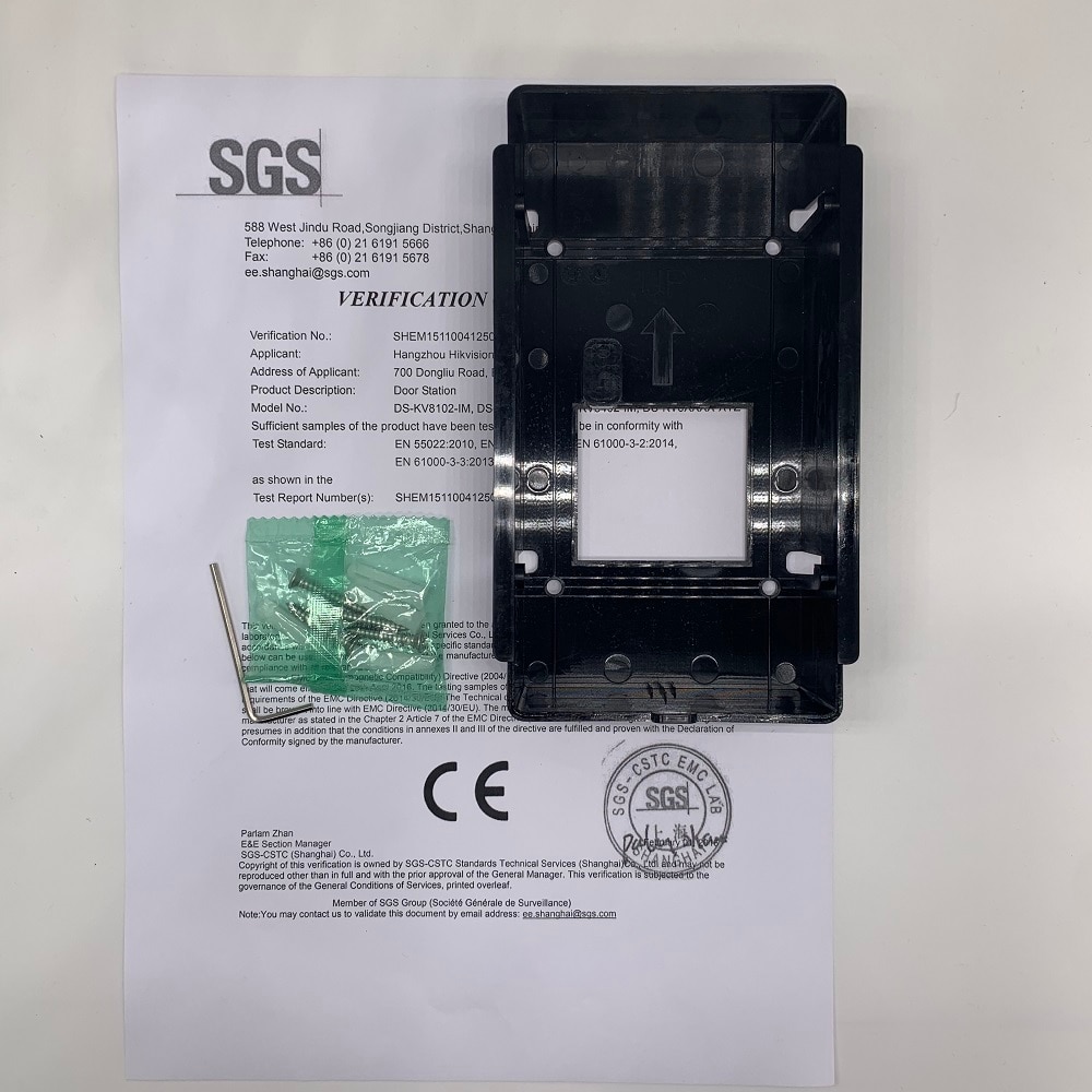 HIK Flush Mounted Box for DS-KV8102-IM/DS-KV8202-I... – Vicedeal