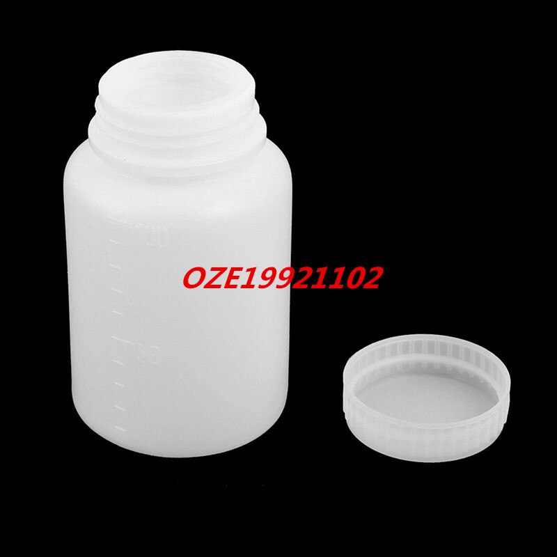 100 ml Weiß Kunststoff Absolvierte Labor Chemische... – Vicedeal