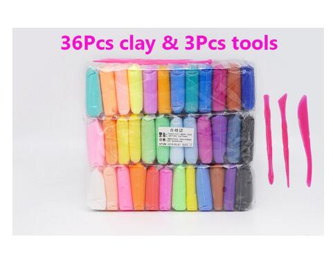 12/24/36pcs/lot DIY Light Playdough Polymer Plasti... – Grandado