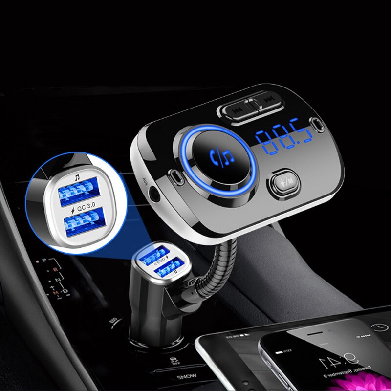 Kit de manos libres para coche, transmisor inalámb... – Grandado