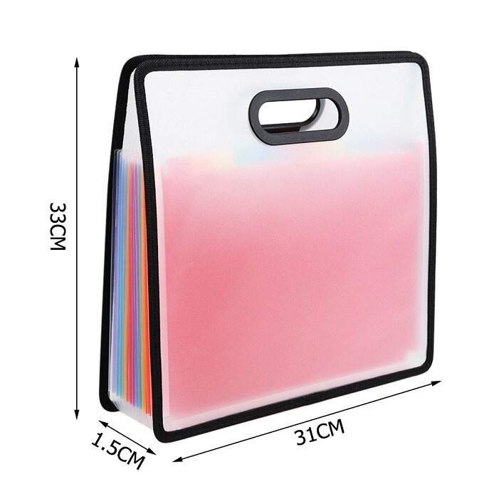 12/24 Pockets Expanding File Folder A4 Organizer P... – Grandado