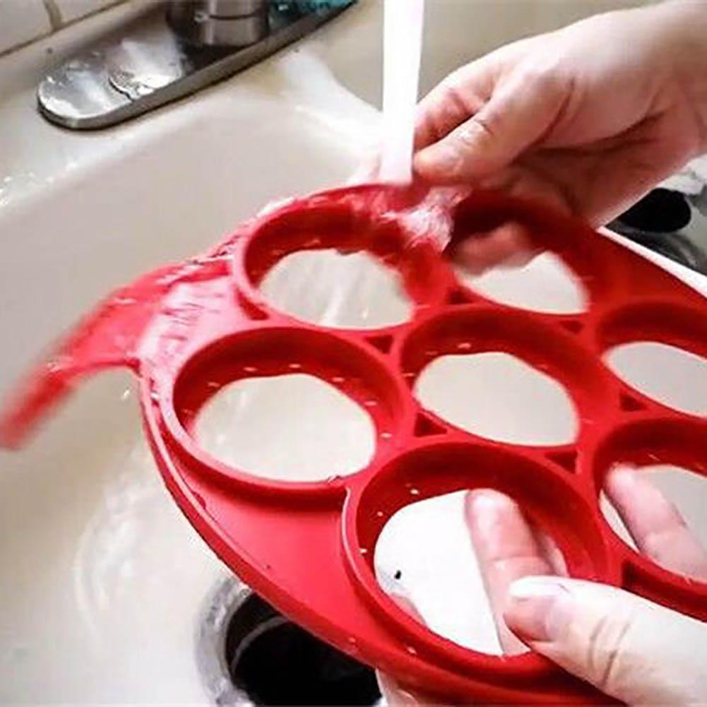 Eggs Cooking Pancake Silicon Mold Circular Fried F... – Vicedeal