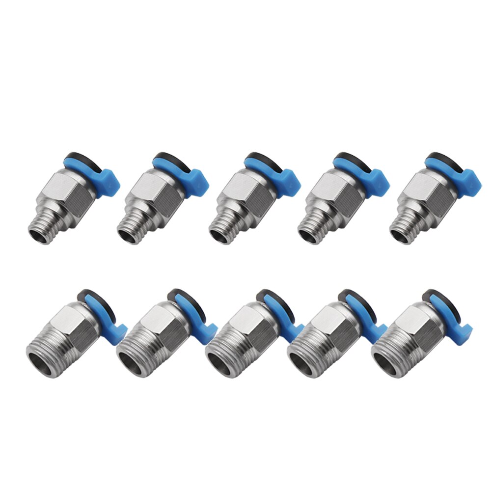 10pcs PC4-M10 Straight Pneumatic Fitting Push to C... – Vicedeal