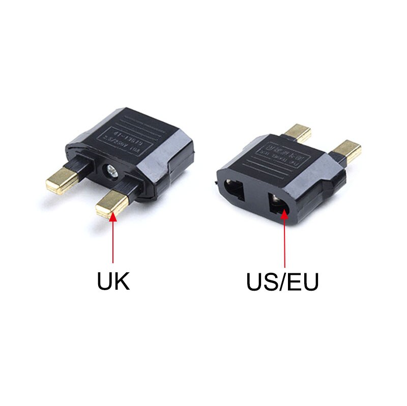 5 stücke Power Stecker Konverter Travel Adapter EU... – Vicedeal