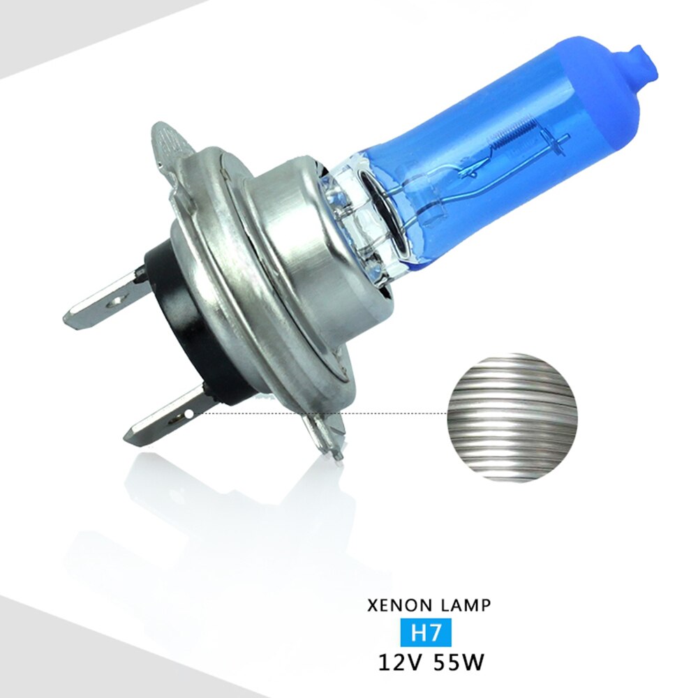 2 x H7 PX26D 5000K 55W Super Weiß hod Halogen Lamp... – Grandado