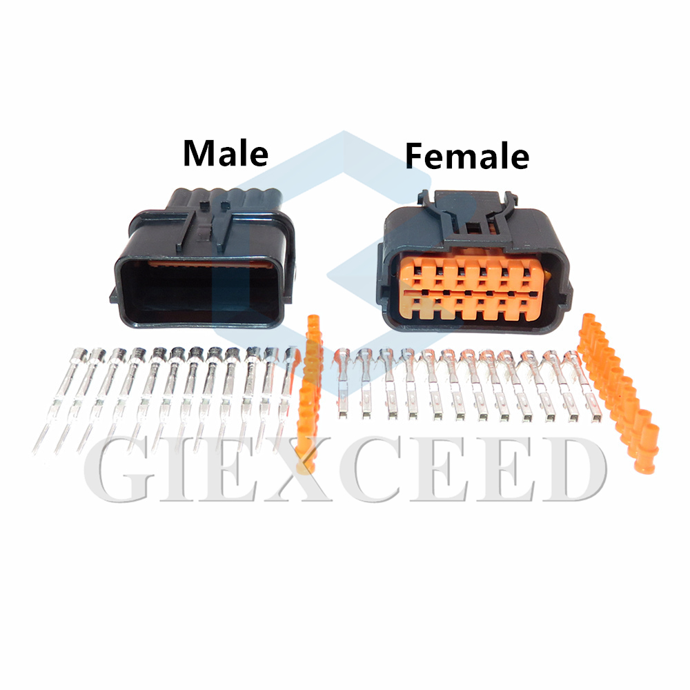 1 Set 12 Pin Car Waterproof Socket 0.6 Series Male... – Grandado