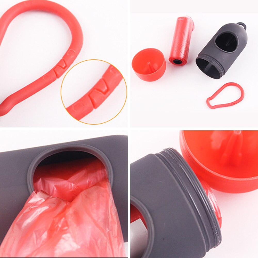 Portable Dog Poop Waste Bag Dispenser Pouch Pet Pu... – Vicedeal