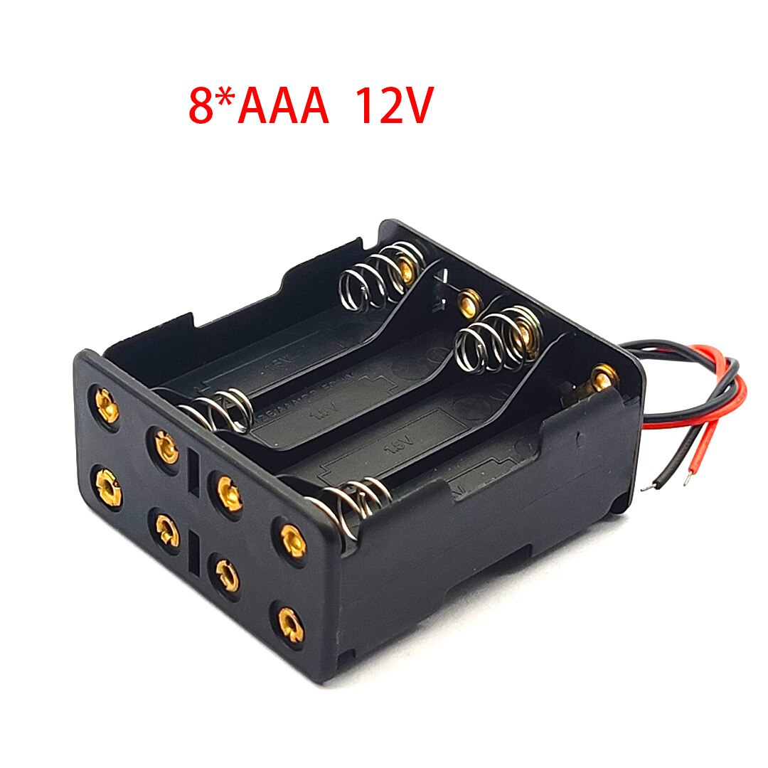 Aaa batteriholder boks boks dobbeltsidig 4 aaa 6 a... – Grandado