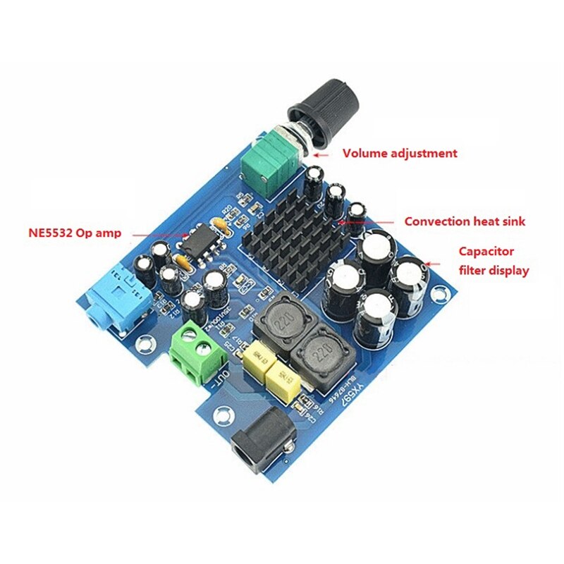 Amplificador o Subwoofer Mini Power Amplifier TPA3... – Vicedeal