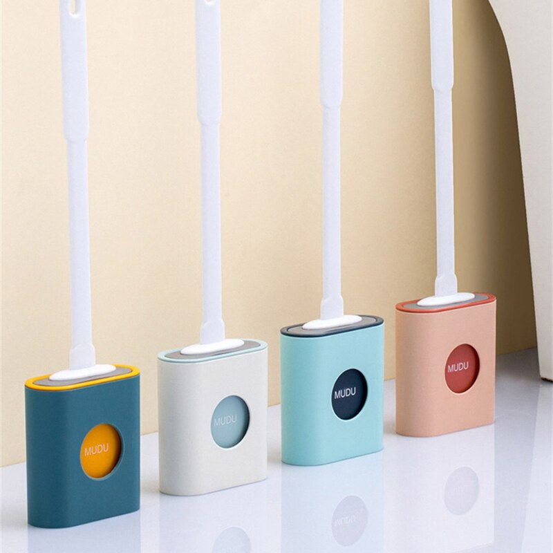 Wc Borstel Platte Kop Flexibele Zachte Haren Borst... – Vicedeal