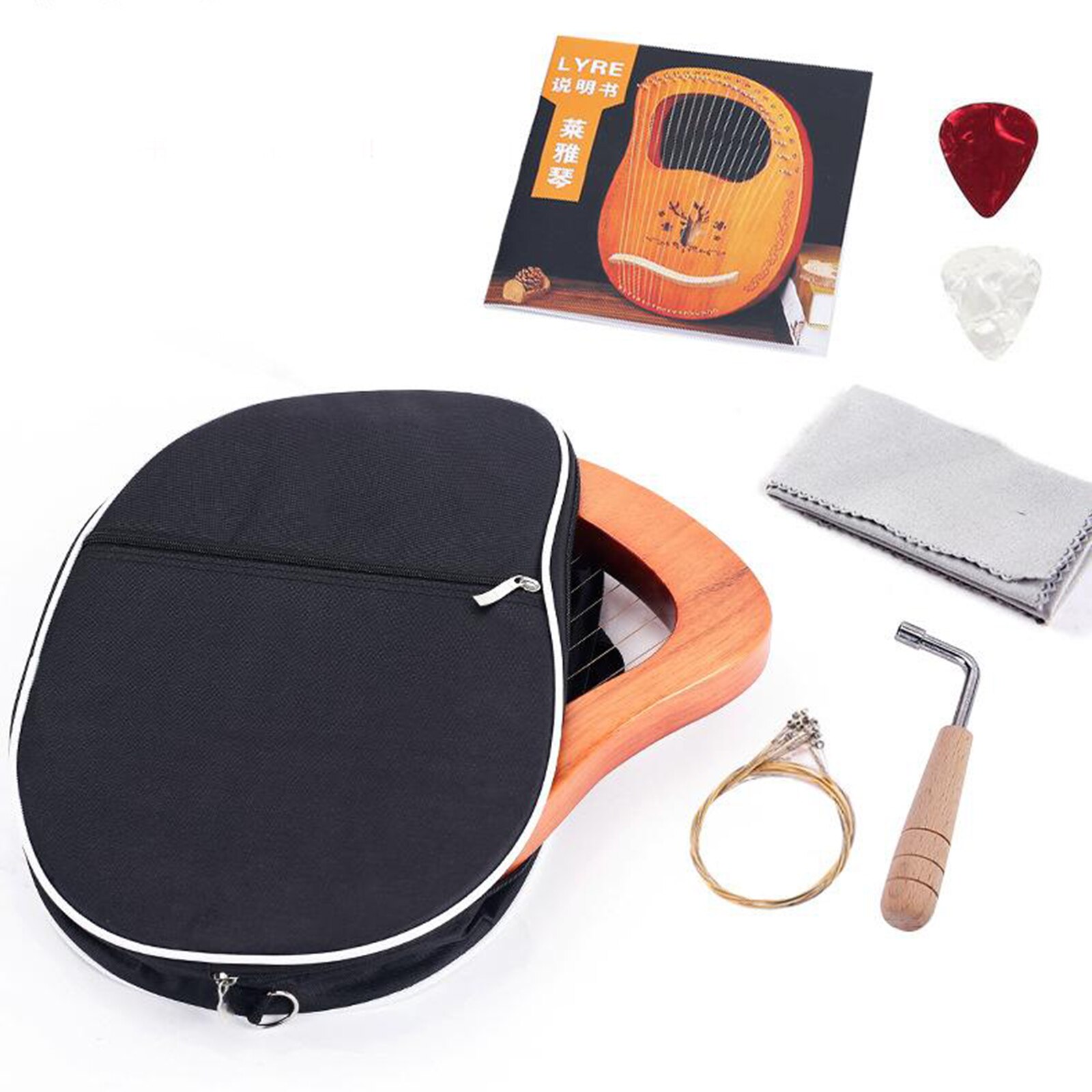 Waterproof Padded Lyre Harp Storage Carry Bag Hand... – Grandado