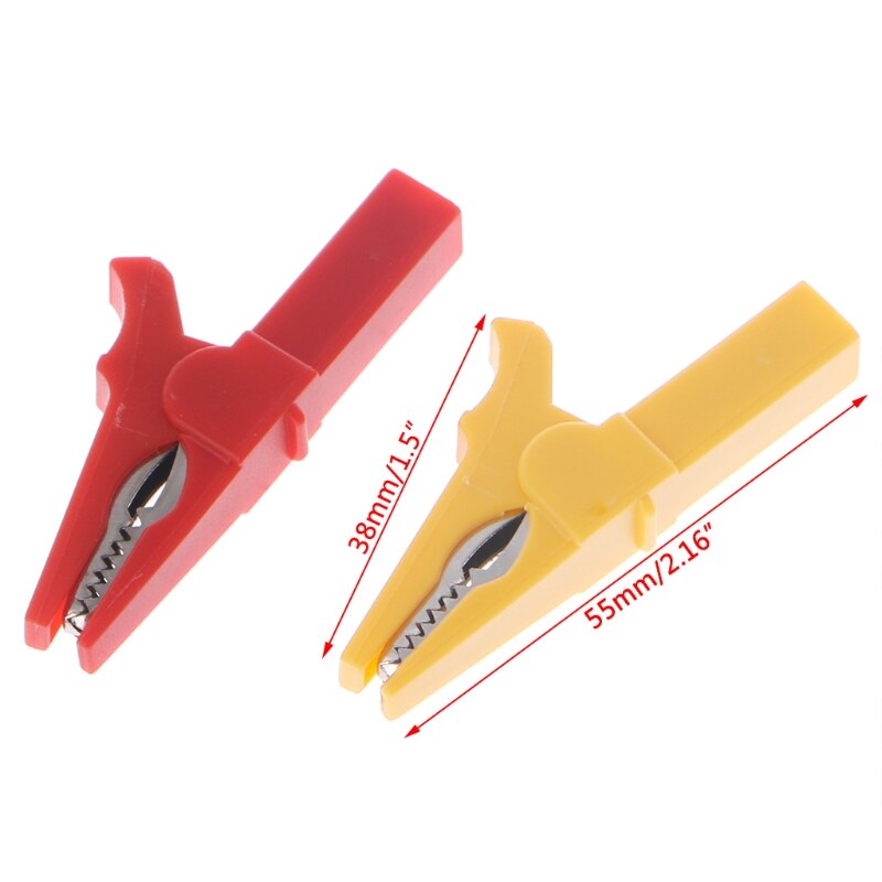 6 stuks 6 Kleuren 55mm Krokodil Alligator Clip Voo... – Vicedeal
