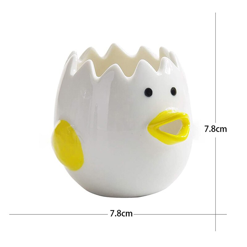 Leuke Kip Keramische Eiwit Separator Creatieve Eig... – Grandado