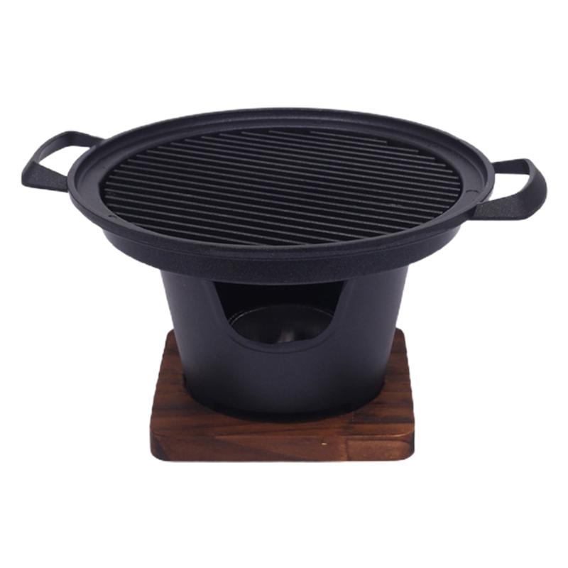 Thuis Eenvoudige Ronde Vormige Bbq Houtskool Grill... – Vicedeal