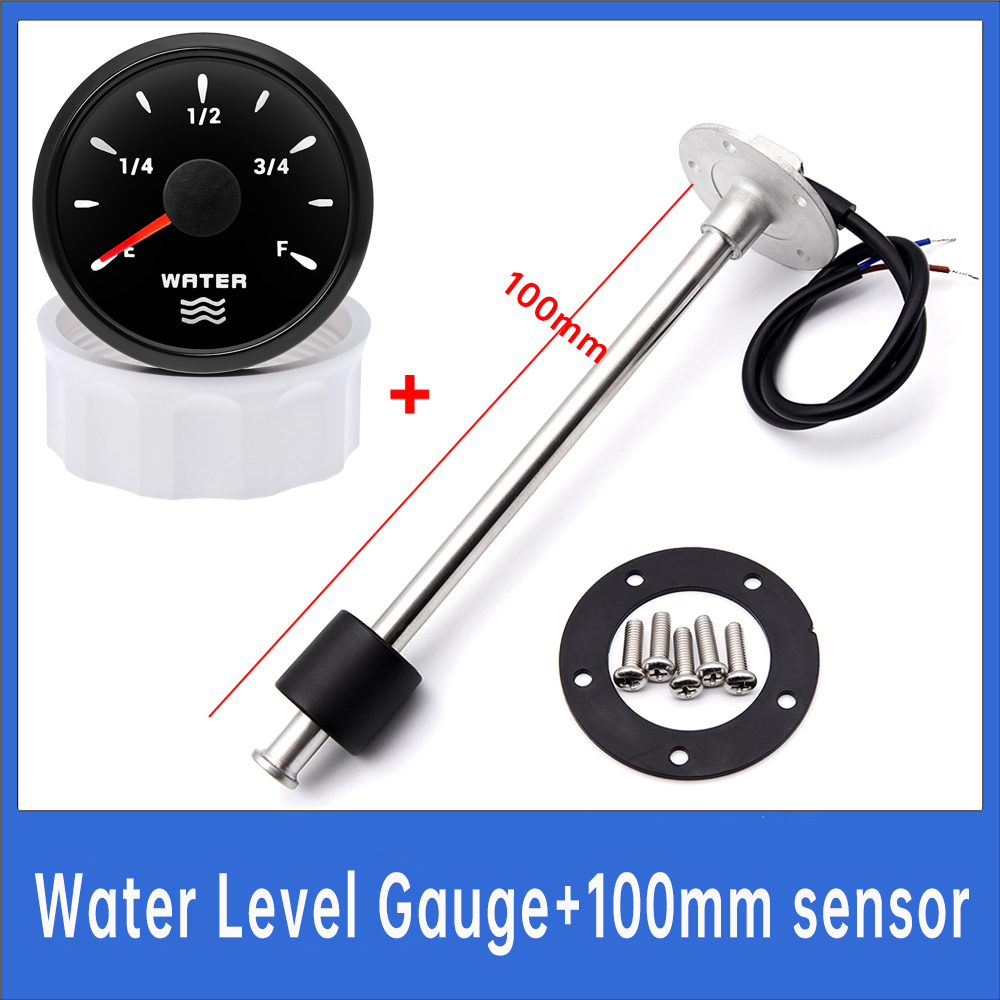 52mm 0-190ohm Water Level Gauge 7 Color Backlight ... – Grandado