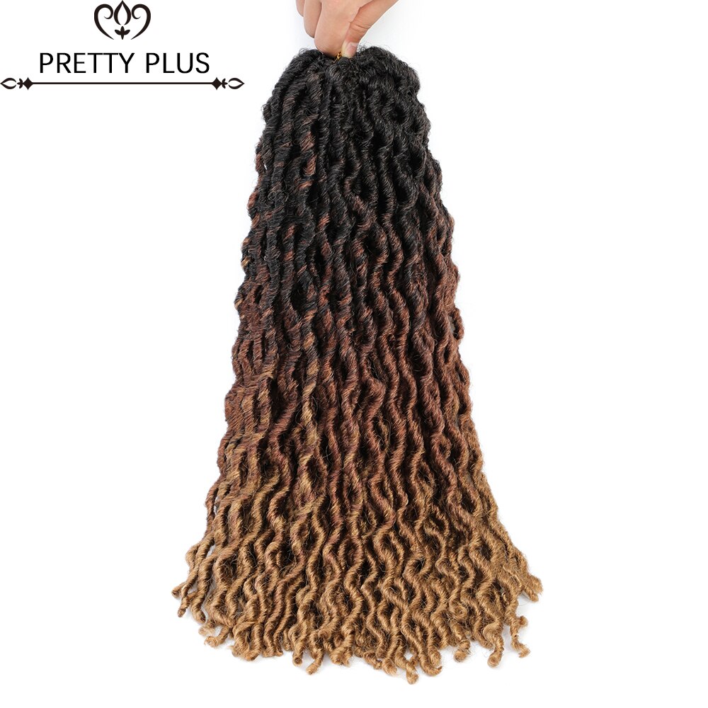 Prettyplus Soft Faux Locs Crochet Hair 18Inches Go... – Vicedeal