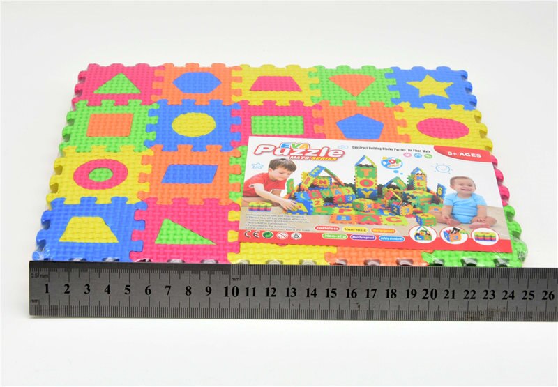 Geometric Shape EVA Puzzle Educational learning to... – Grandado