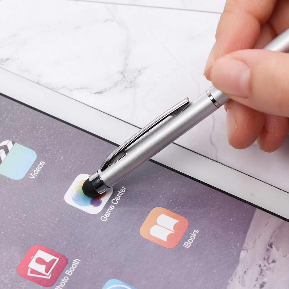 Mini dual-use stylus touch kapasitiv penn mobiltel... – Vicedeal