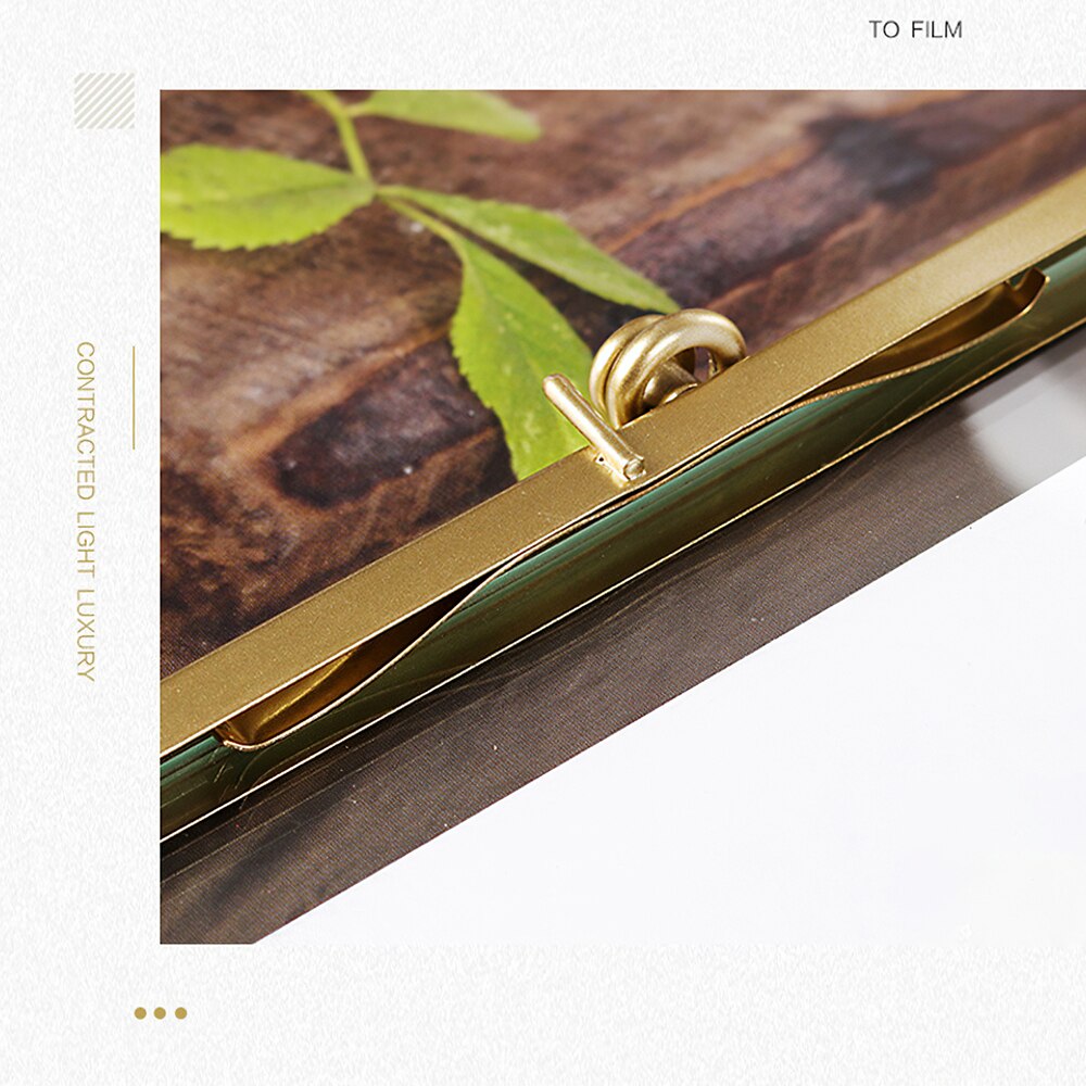 Metal Geometric Picture Frame Artwork Picture Fram... – Grandado