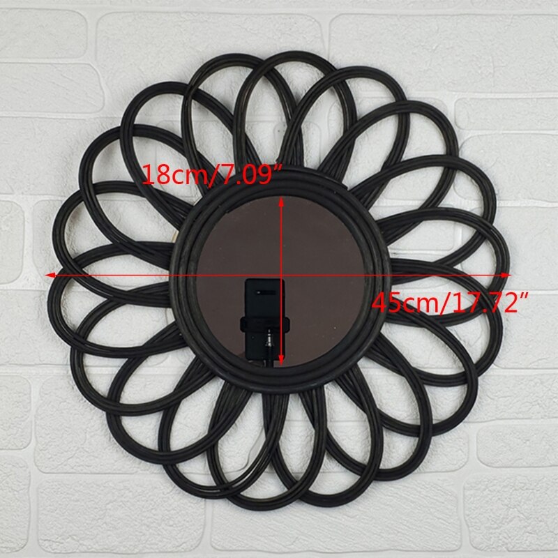 45cm Rattan Dressing Mirror Innovative Art Decor R... – Grandado