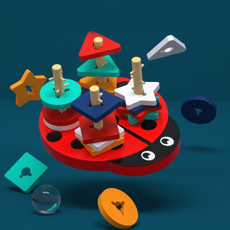 Children Sorting Matching Shape Table Educational ... – Grandado