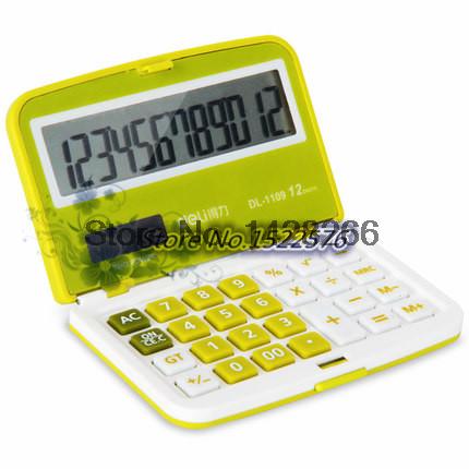 Deli 1109A Office Electronics Mini Solar Calculato... – Grandado