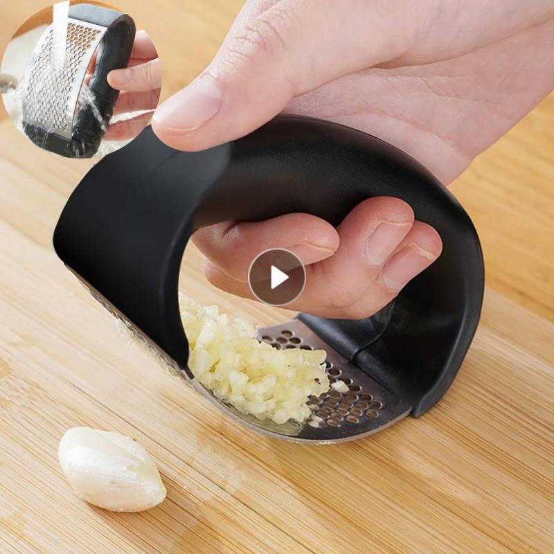 Stainless Steel Garlic Press Manual Garlic Mincer ... – Vicedeal