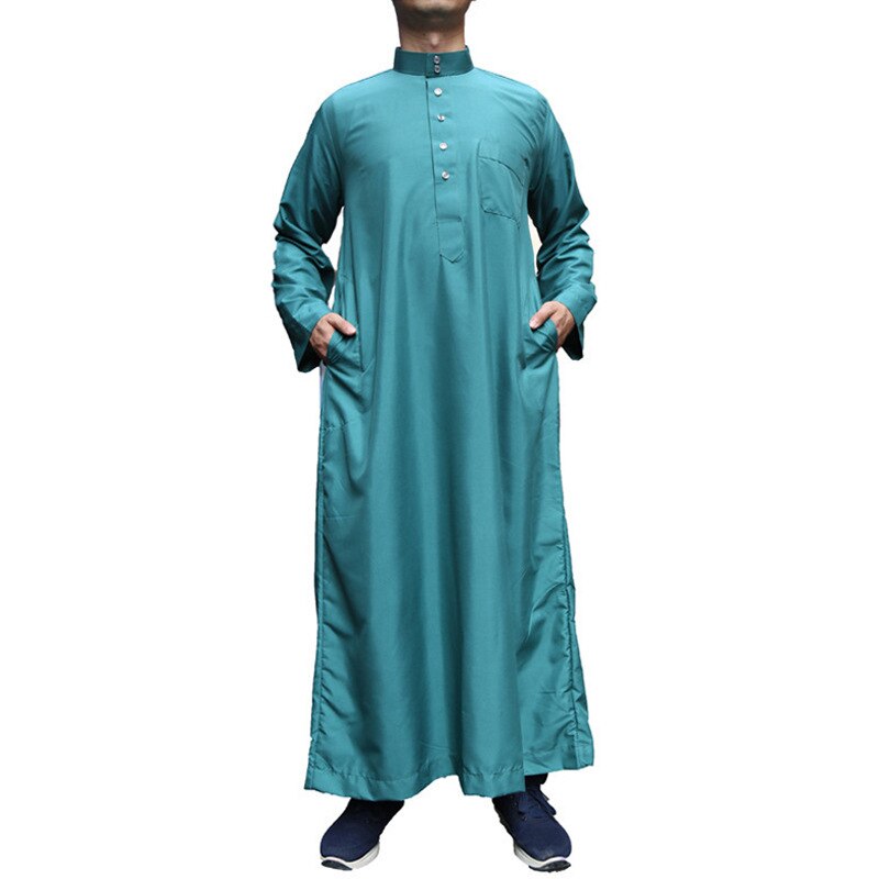 Qamis man Clothing Islam Djellaba Man Muslim Arab ... – Grandado