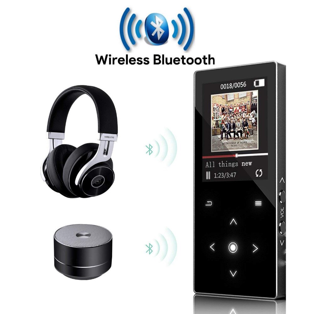 Chenfec c9 touch-knap 16gb mp3 afspiller med blue... – Vicedeal