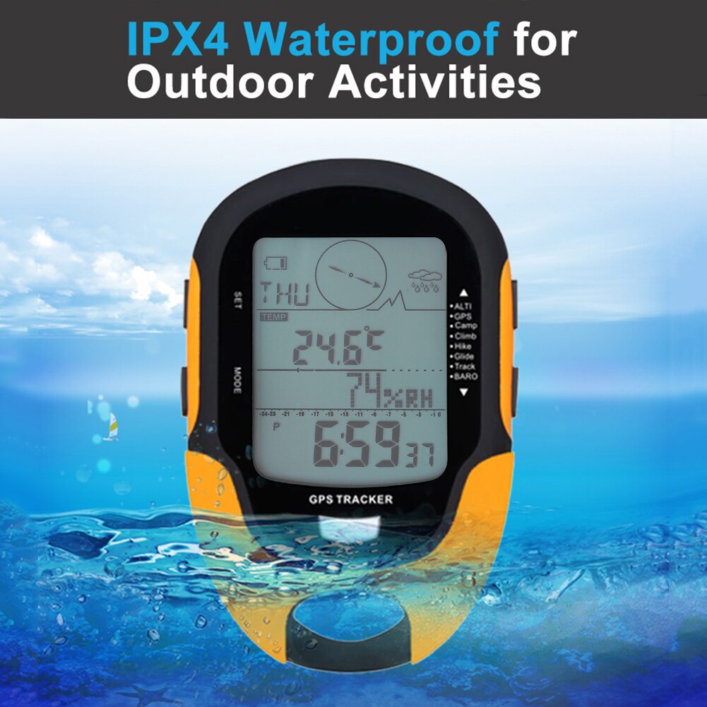 Digital Altimeter Handheld GPS Navigation Tracker ... – Vicedeal