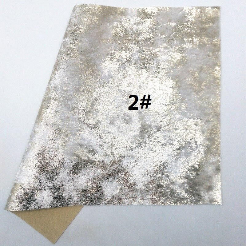 GOLD Glitter Stof, Faux Leer Stof, Wit Glitter met... – Vicedeal