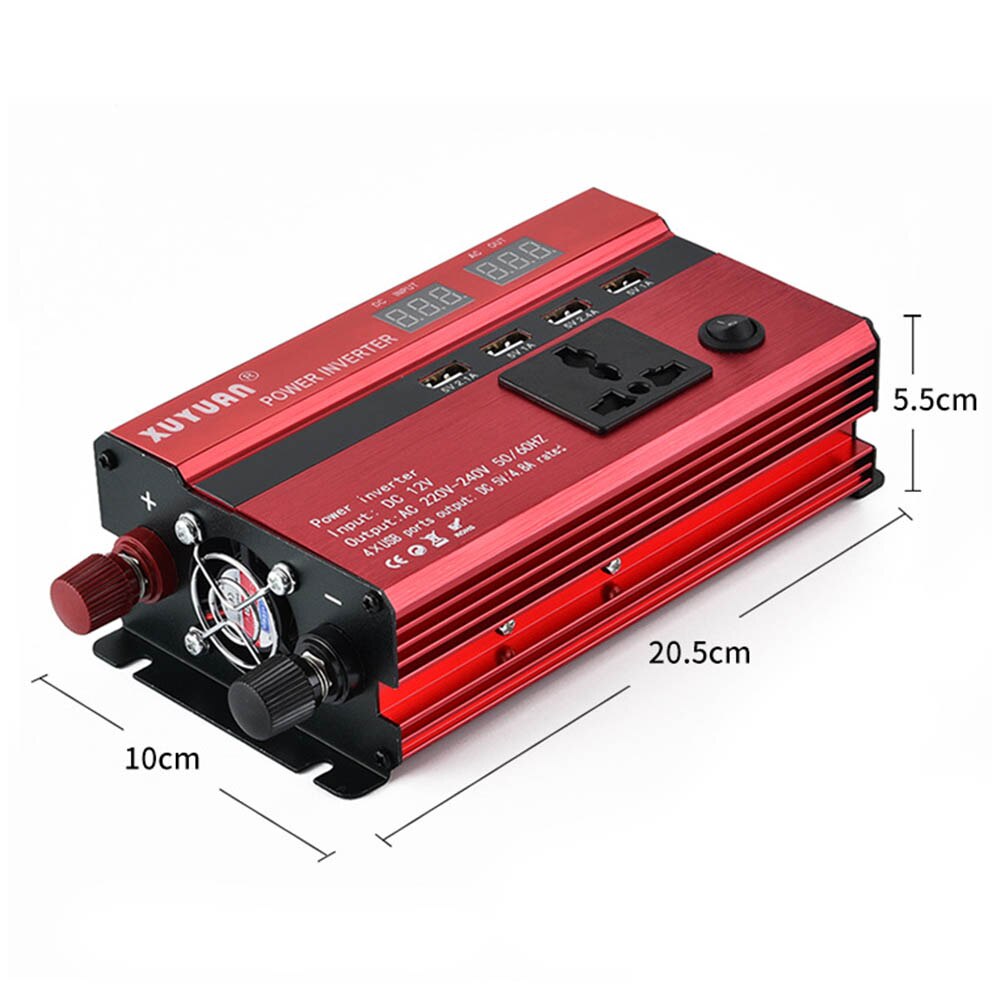 Pure Sine Wave Inverter DC 12v/24v To AC 110V/220V... – Grandado