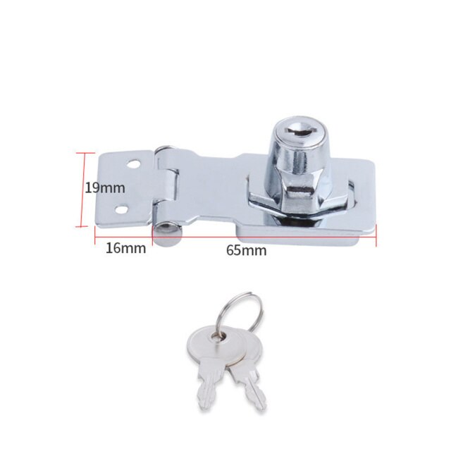 1pcs Heavy Duty Locking Hasp And Staple With Keys ... – Grandado