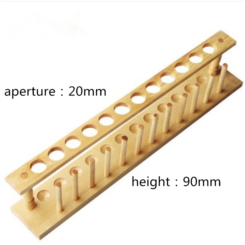 1pcs Test Tube Rack Wooden Laboratory Test tube St... – Vicedeal