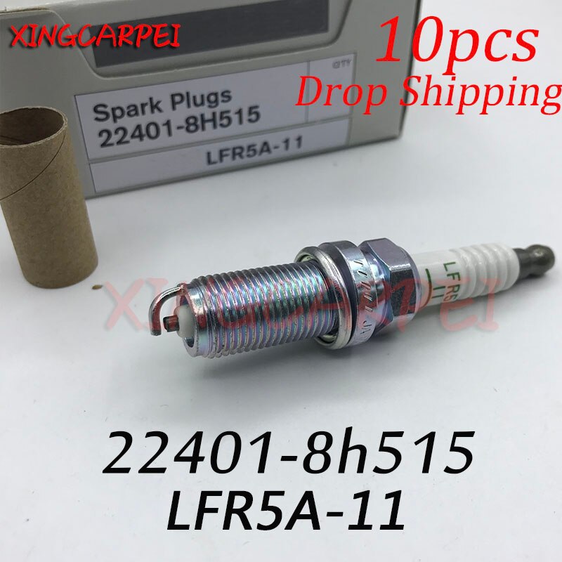 10pcs 22401-8h515 LFR5A-11 Car Spark Plug Fit For ... – Grandado