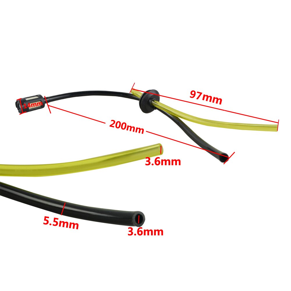 FLYPIG Motorcycle Fuel Line with Filter Vent Kit F... – Grandado