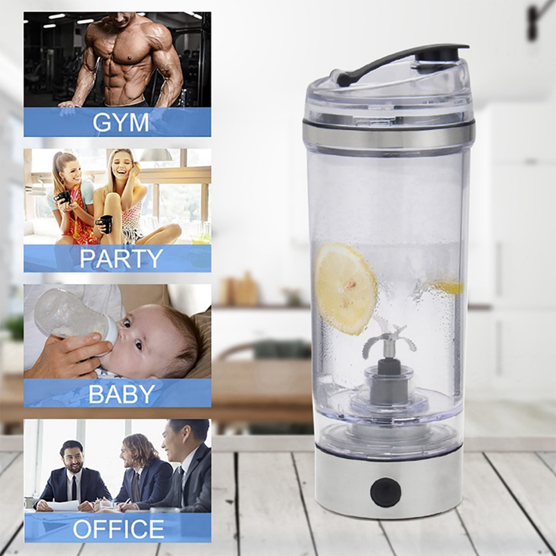 USB Shaker Bottle Electric Protein Shaker Bottle S... – Vicedeal