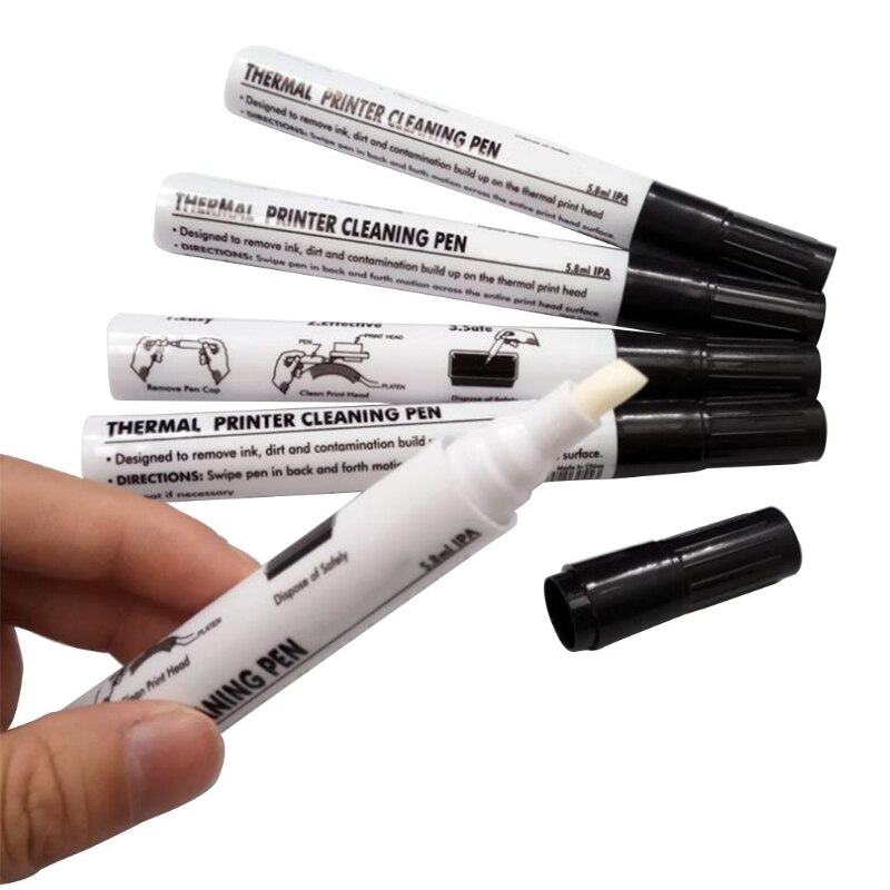 5 Pcs Thermische Printer Cleaning Pen Elektronisch... – Vicedeal