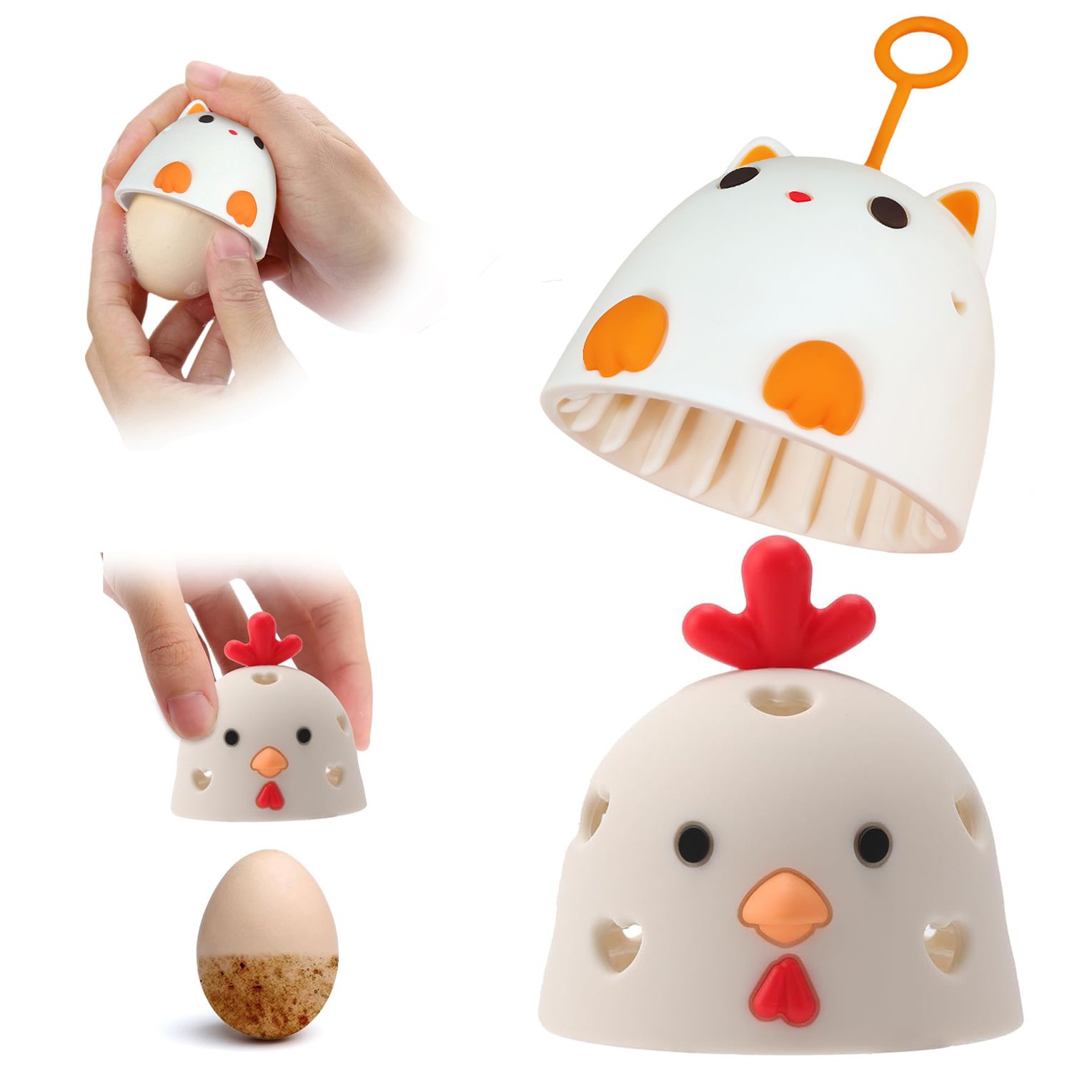 Silicone Egg Cleaner for Fresh Eggs, Egg Washer fo... – Vicedeal