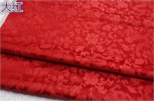 Width 59'' Chinese Dragon Jacquard Brocade Pattern... – Grandado
