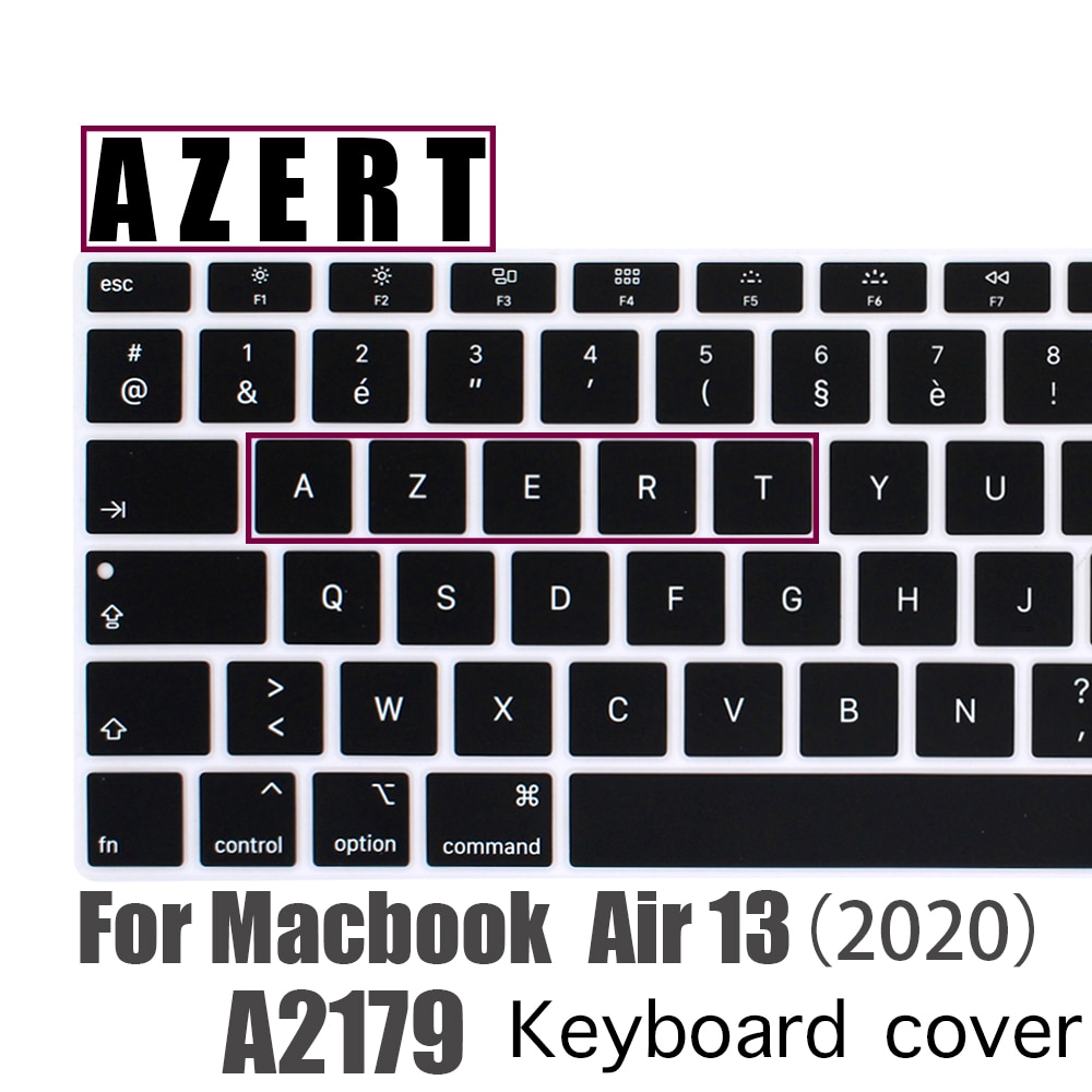 With "AZERT" French version Keyboard Cov... – Grandado