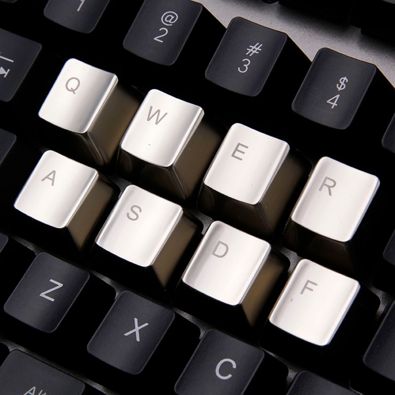 Silver Gold Color Mechanical Keyboard 37 Key Metal... – Grandado