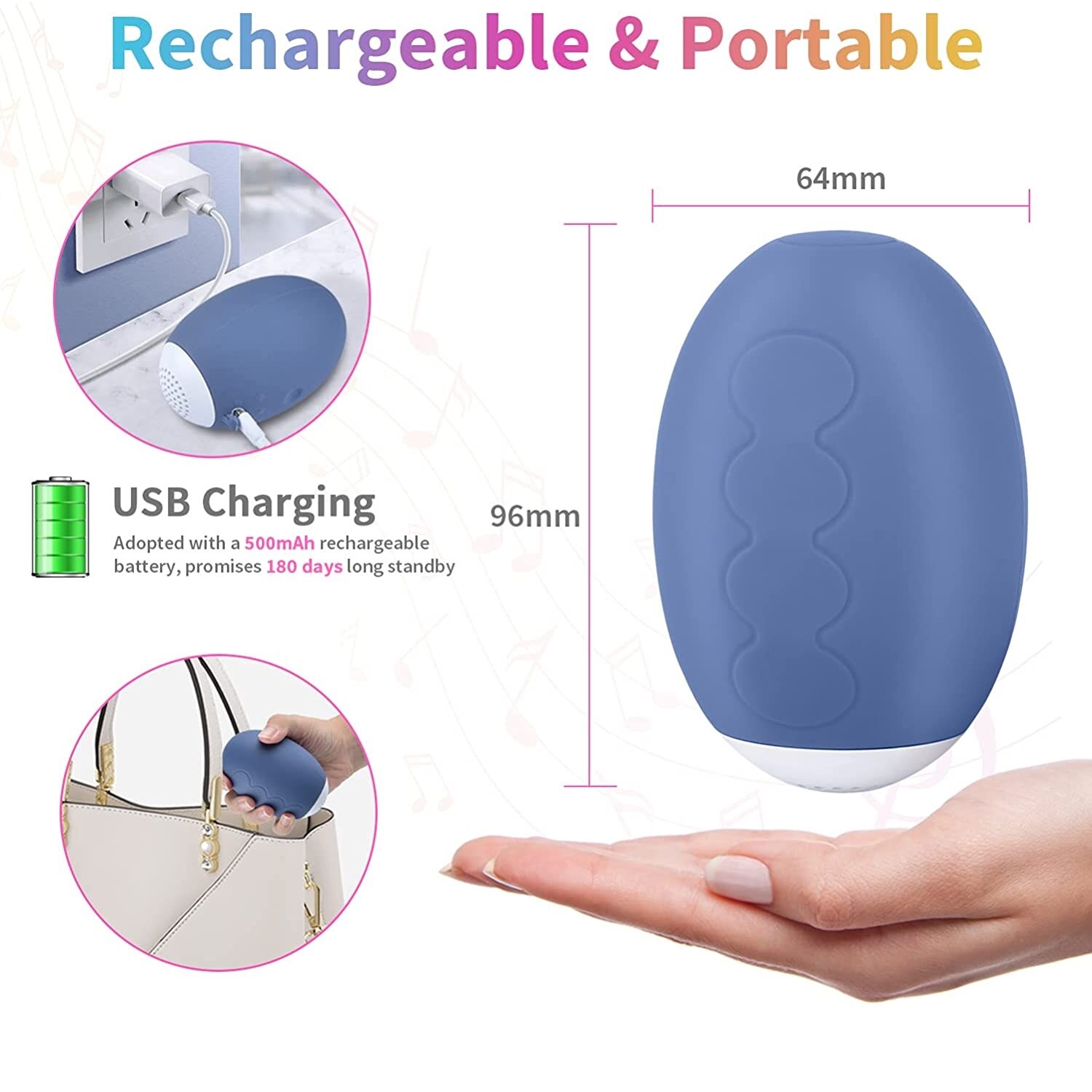 Smart Hand Instrument Rechargeable Thumb Piano Fid... – Grandado