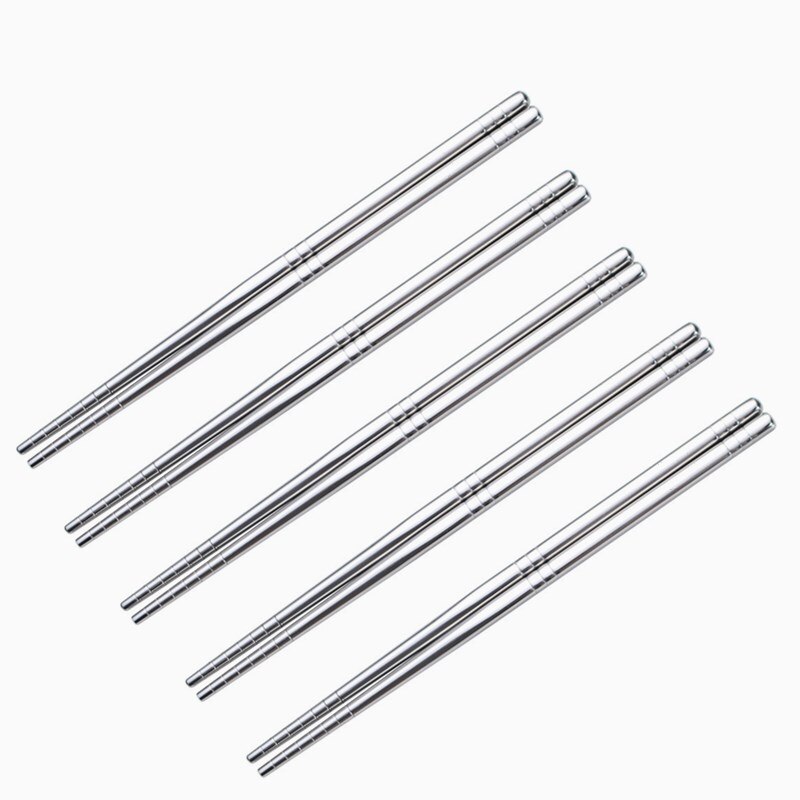 Chinese Metal Chopsticks 304 Stainless Steel Chops... – Grandado