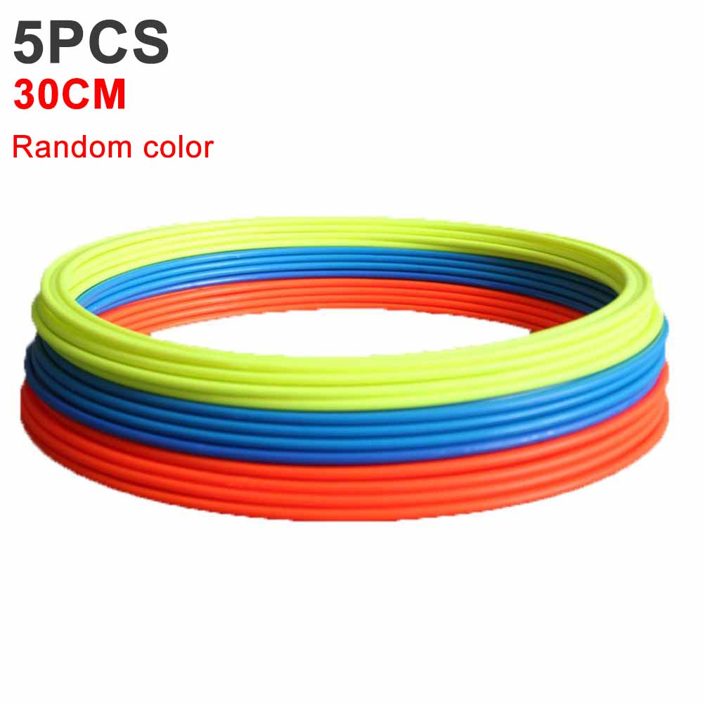 5pcs 30cm 40cm 50cm Dia Soccer Speed Agility Rings... – Grandado