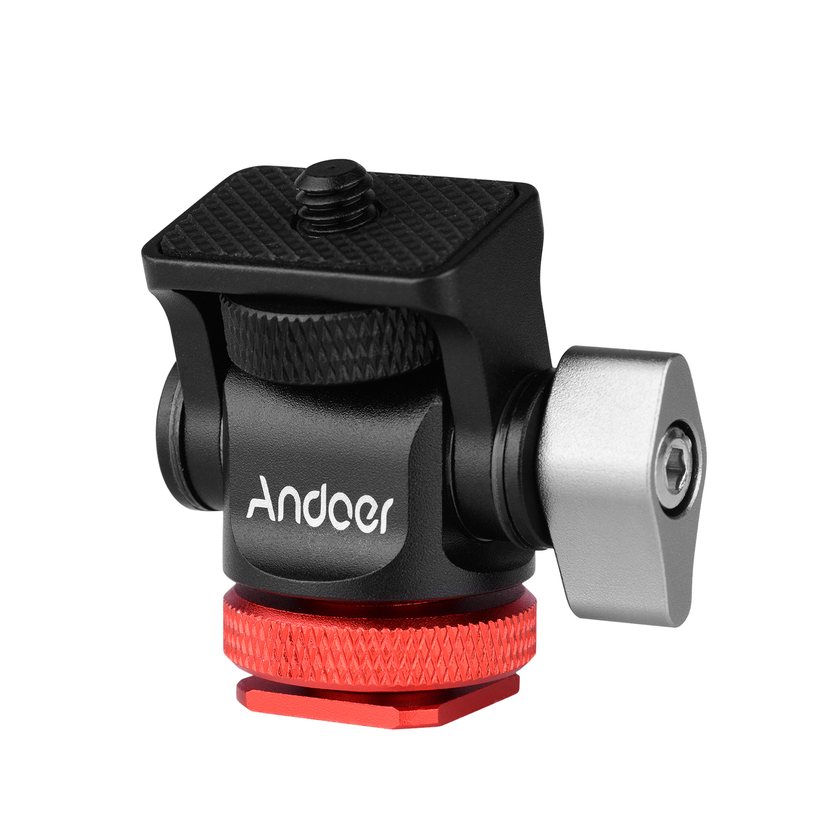 Andoer Mini Monitor Mount Statief Hoofd Koude Scho... – Grandado