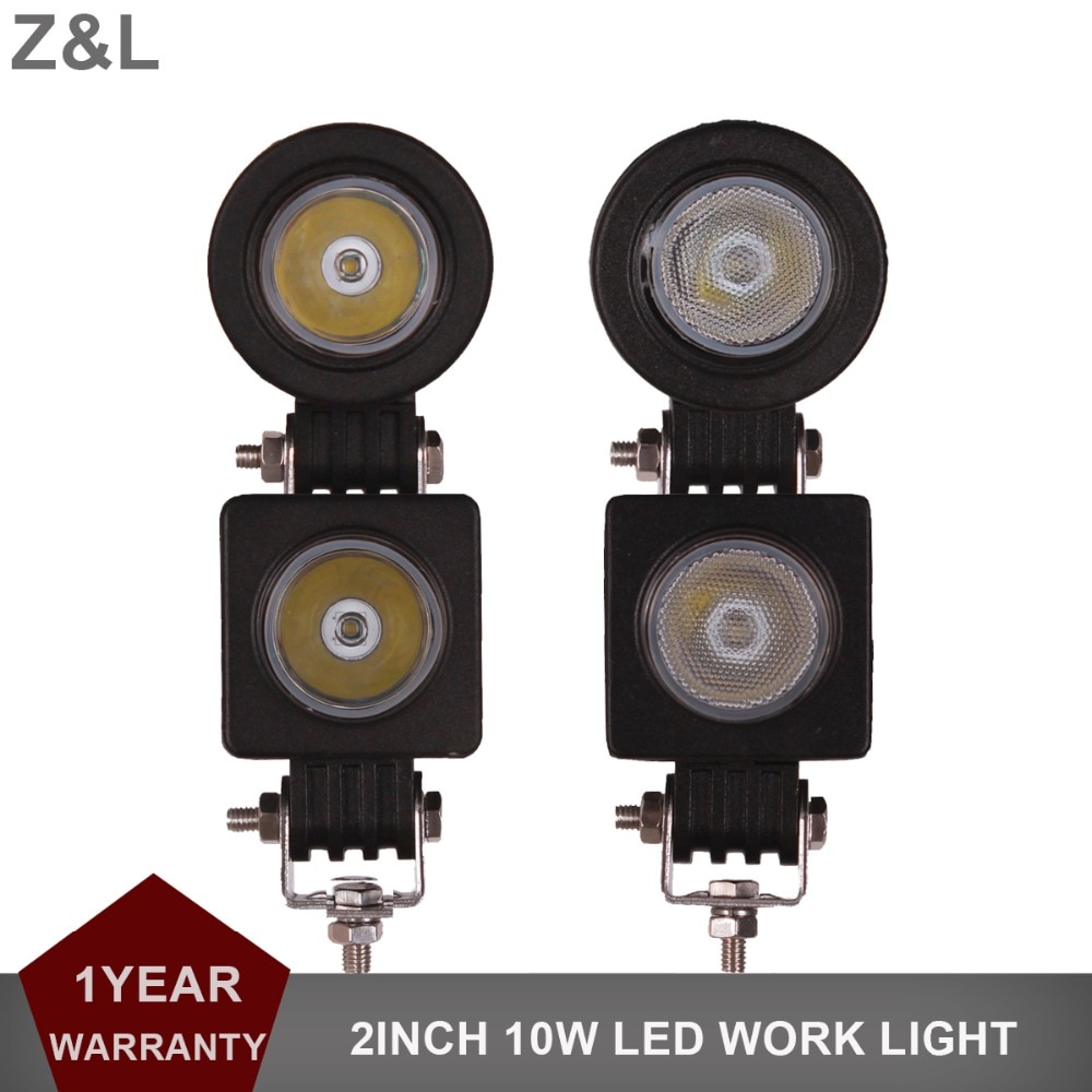 10W LED Work Light 12V 24V 2Inch Mini Car Auto Tru... – Vicedeal