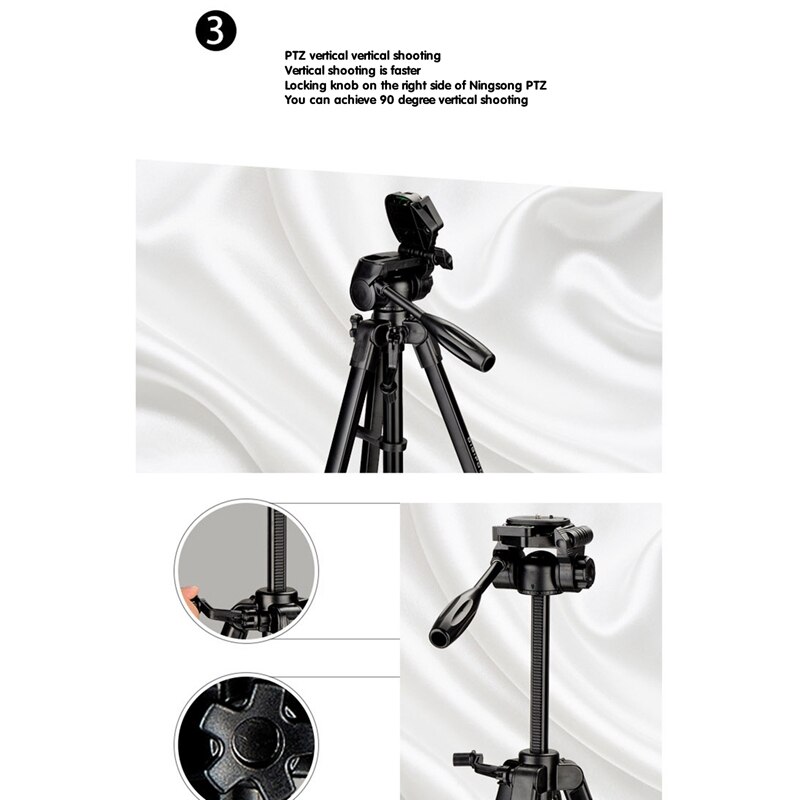 DIGIPOD TR462 Tripod 1.57M Portable 1/4 PTZ Tripod... – Vicedeal