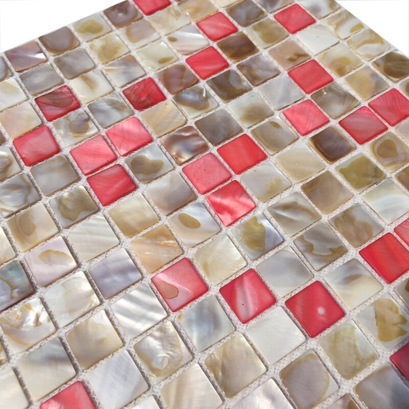 Colorful Real MOP Shell Mosaic Tiles Sheet Kitchen... – Grandado