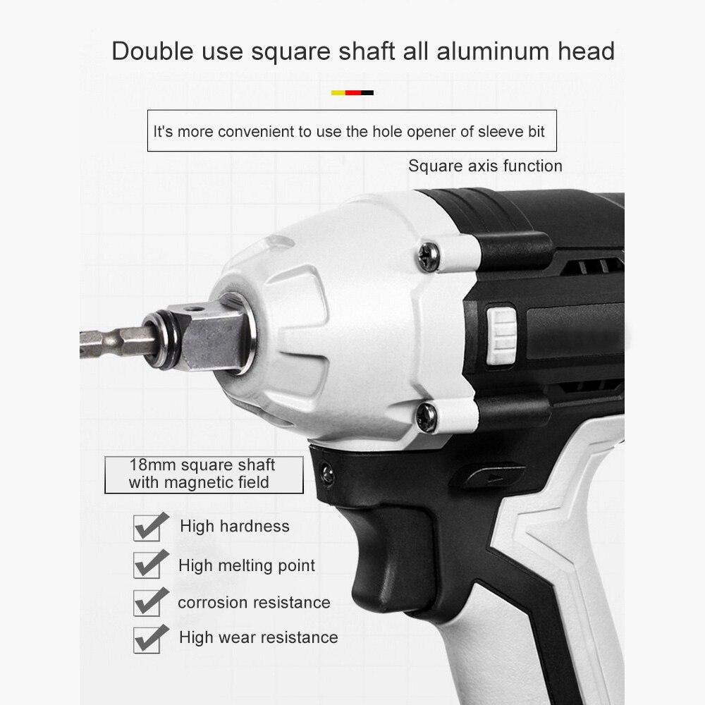 Cordless Electric Wrench 960N.m 30000mAh Brushless... – Grandado